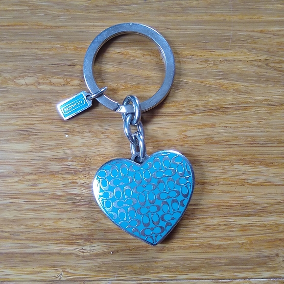 Coach | Accessories | Coach Heart Locket Keychain | Poshmark